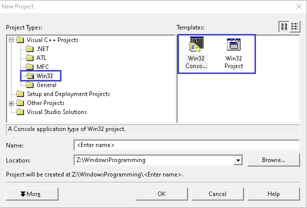 Winmain function prototype, parameters | Example code