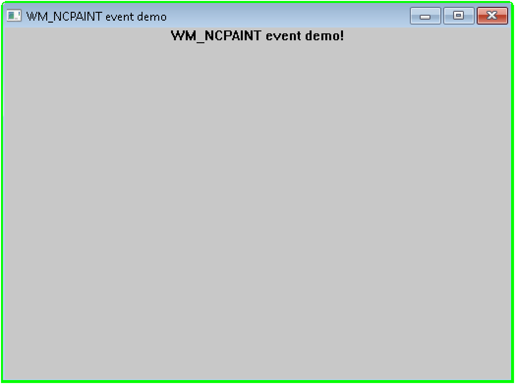 What Is Windows Client And Non Client Area